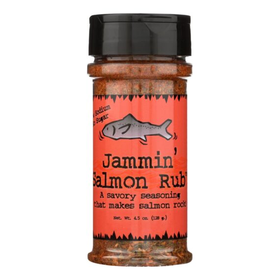 Mom’s Gourmet Jammin’ Salmon Rub – Case Of 12 – 4.5 Oz - Green Go Life