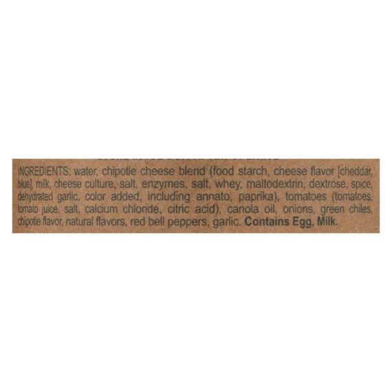 Silver Star – Salsa Chipolte Queso Dip – Case Of 6 – 16 Oz - Green Go Life